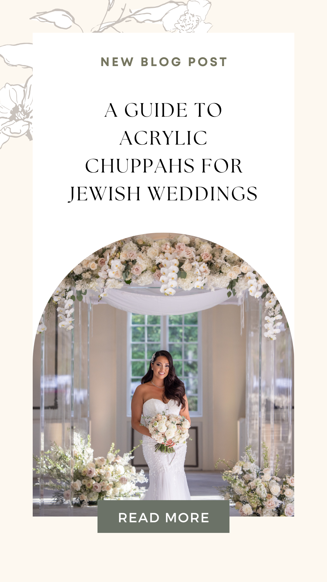 A Guide to Acrylic Chuppahs for Jewish Weddings